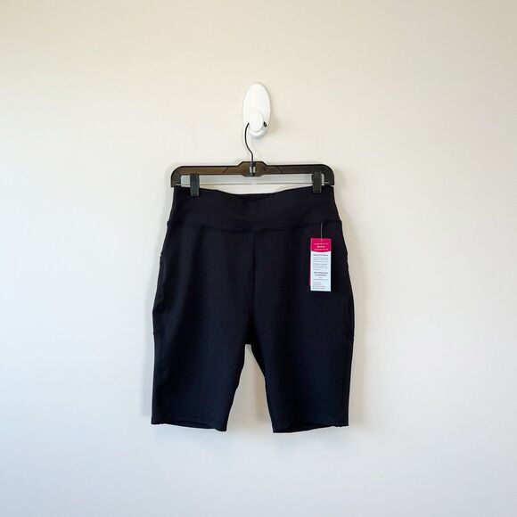POP Fit | Shorts | Pop Fit Black High Waisted Biker Shorts Pockets ...